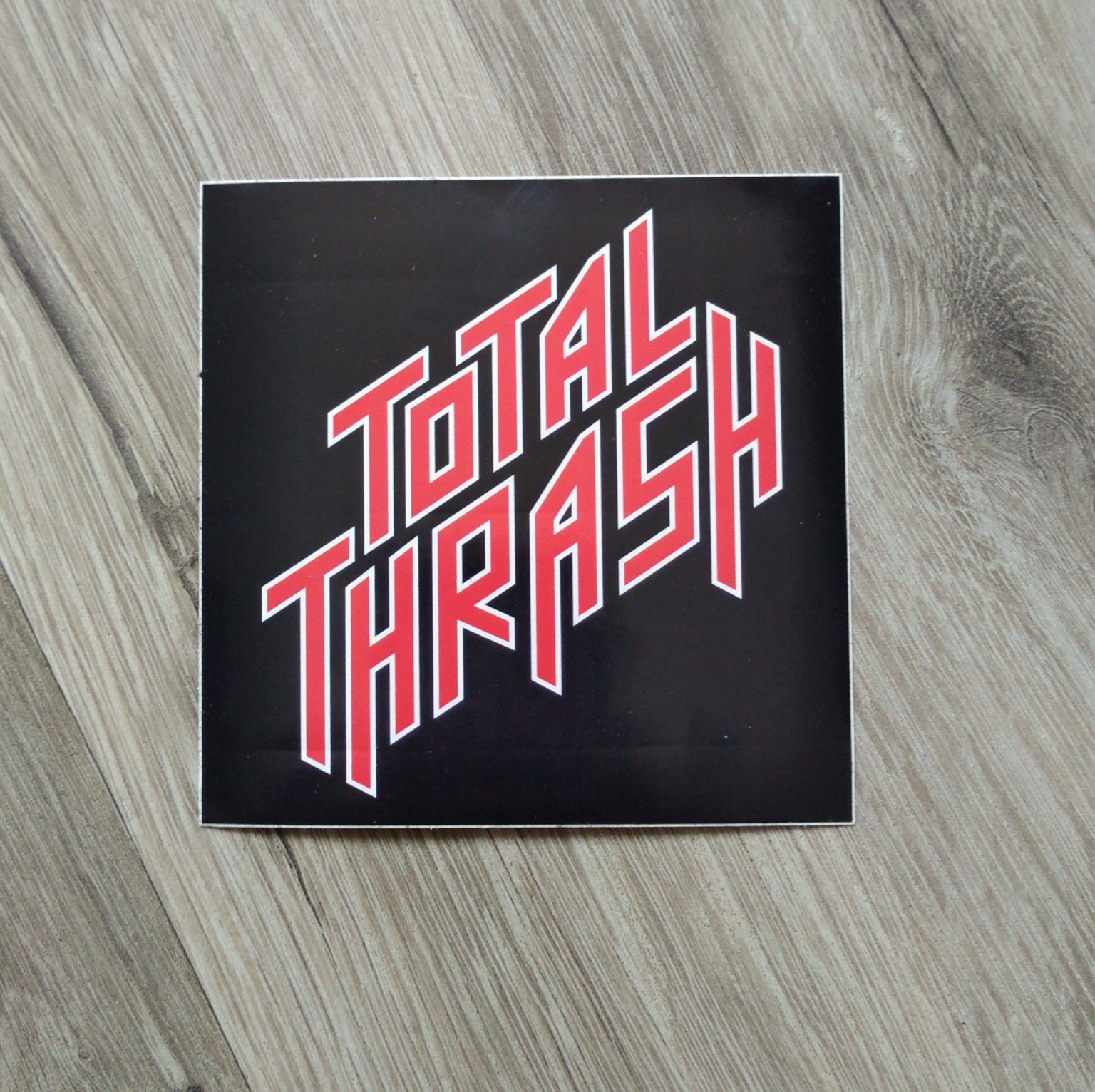 Total Thrash Aufkleber Logo - Total Thrash
